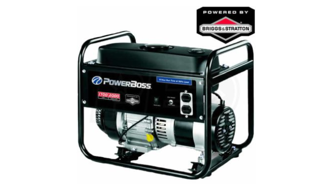 PowerBoss Gas Powered Briggs & Stratton Portable Generator (Certified ...