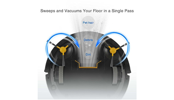 Ecovacs Deebot N78 Robot Vacuum Cleaner for Pet Hair, Fur, Allergens a ...
