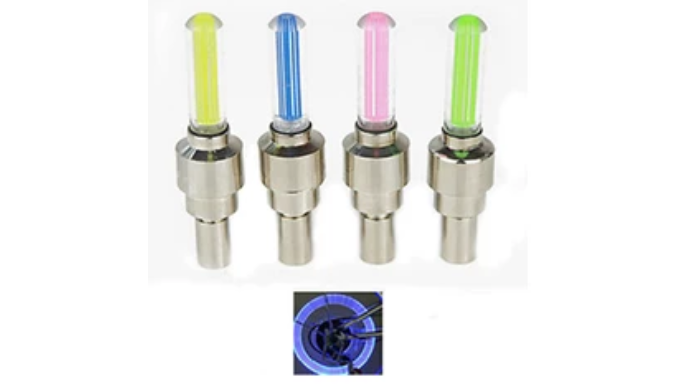 2 Pk: Motion Activated LED Valve Stem Lights - Assorted Colors – 1Sale ...