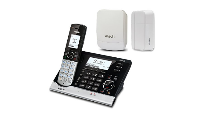 VTech VC7151-109 DECT 6.0 Cordless Telephone with Wireless Monitoring ...