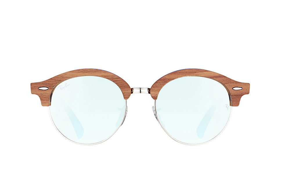 Ray-Ban Club Wood Sunglasses (RB4246M 1217/9U 51mm) – 1Sale Deals